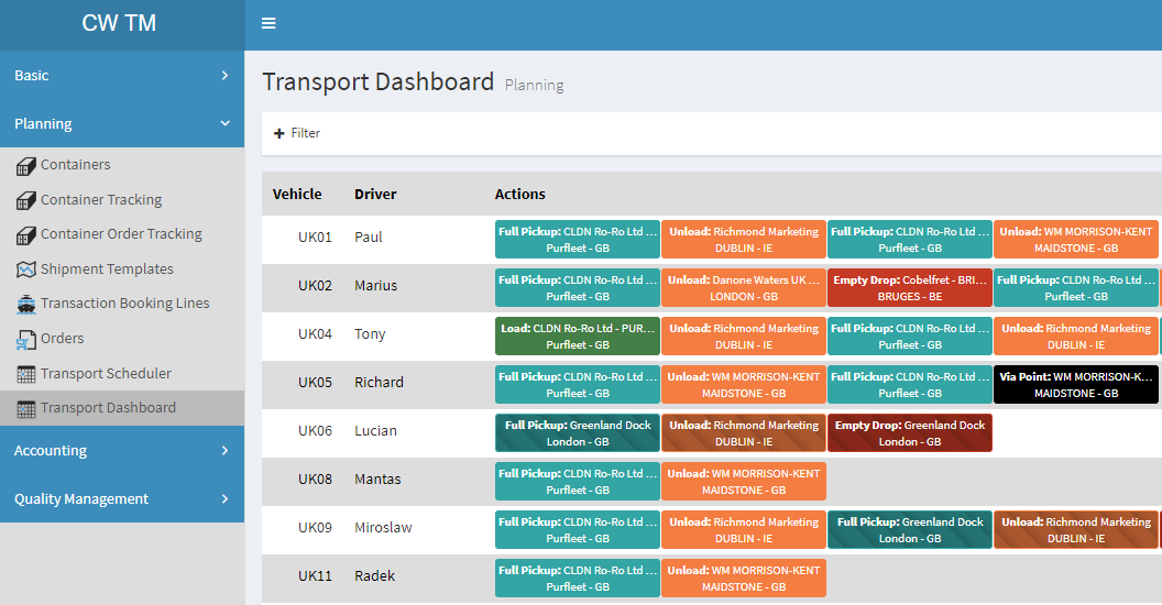 Solutions - C&W Logistics