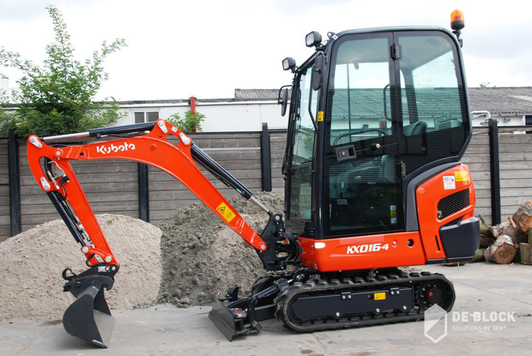 Louer une mini pelleteuse