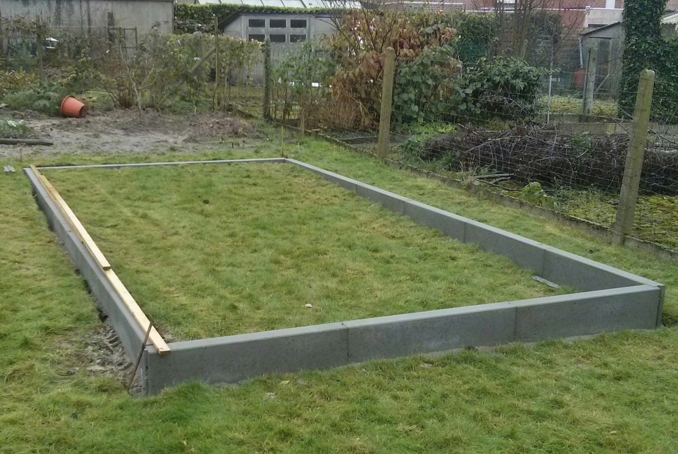 Dit zijn de soorten fundering waarop u uw serre kunt plaatsen